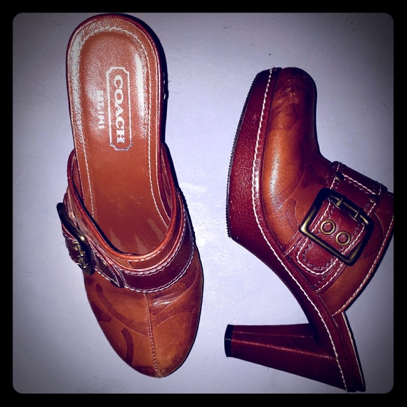 Coach | Shoes | Coach Clogs | Poshmark